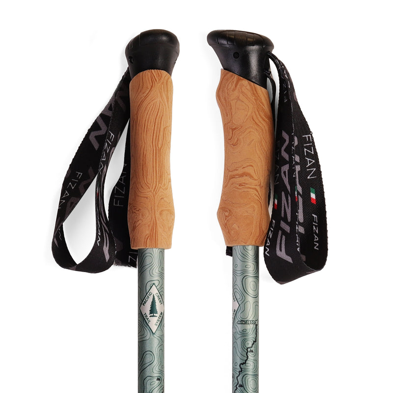 Kaviso x Fizan Compact Trekking Poles PCT Edition